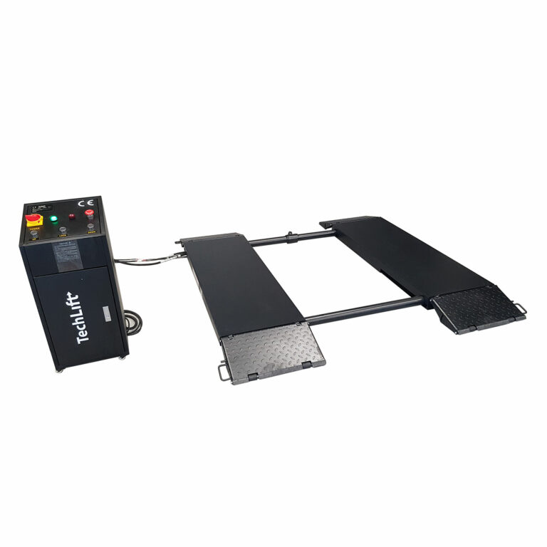 TechLift S2L sakseløfter, 120cm løftehøyde, 3,5t, 217cm lang - EF Motor AS
